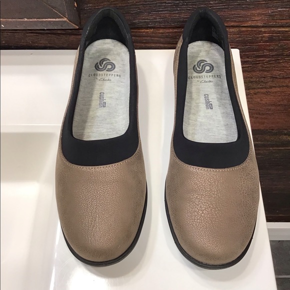 Clarks | Shoes | Clarks Cloudsteppers Ballet Flat Ayla Pure Slip On ...